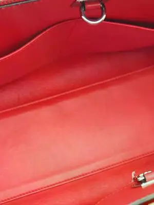 LOUIS VUITTON 2015 Taurillon City Steamer Mm Handbag - Red