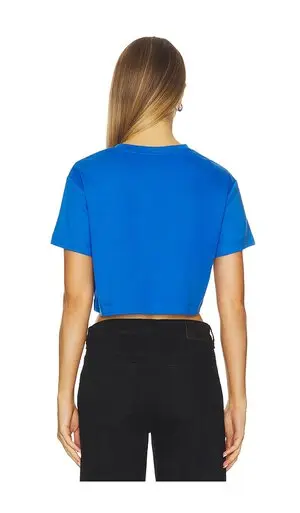 Terez X Mavericks Cropped T-shirt With Graphic Detail