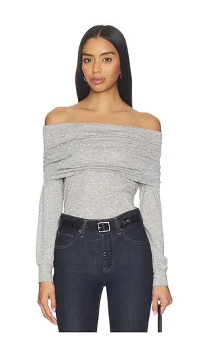 BOBI Off The Shoulder Date Top
