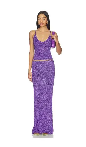 ASTA RESORT Carolina Camisole - Violet Sequin