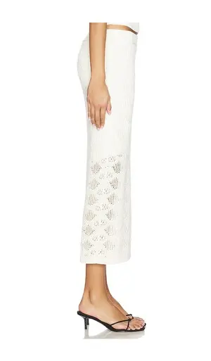 FAVORITE DAUGHTER The Courtside Knit Maxi Skirt