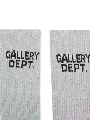 GALLERY DEPT. Logo Crew Socks