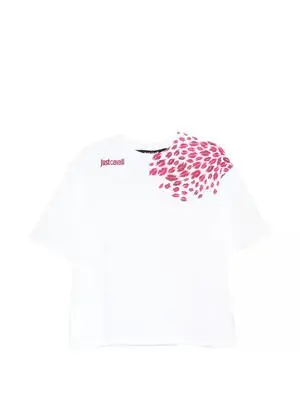 Just Cavalli Printed T-shirt - White