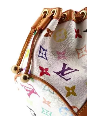 LOUIS VUITTON Theda Handbag Monogram Multicolor Pm Satchel