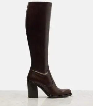 Chloé Leather Knee-high Boots
