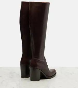 Chloé Leather Knee-high Boots