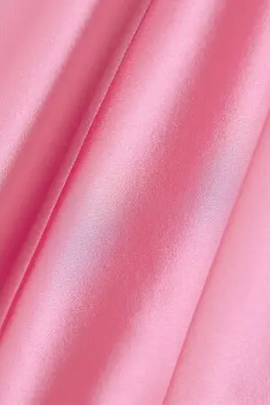 Stella McCartney Paneled Satin Midi Skirt