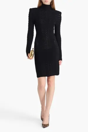 Balmain Knitted Mini Dress