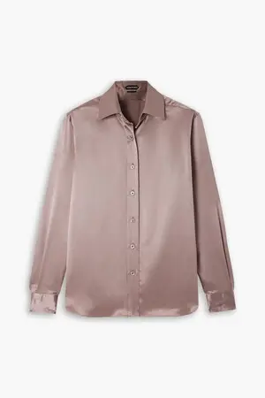 TOM FORD Silk-charmeuse Shirt
