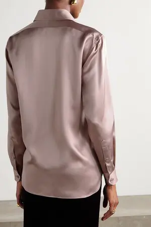 TOM FORD Silk-charmeuse Shirt