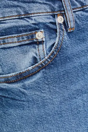 FRAME Modern Straight Denim Jeans - Mid Denim