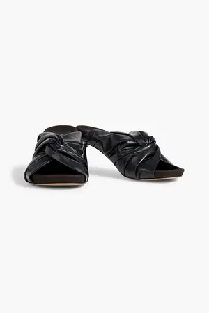 Stella McCartney Terra Twisted Mules - Black