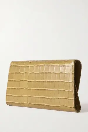TOM FORD Nobile Croc-effect Clutch