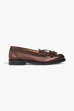 Paul Smith Brill Fringed Leather Loafers