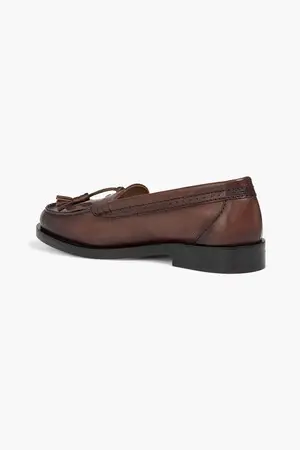 Paul Smith Brill Fringed Leather Loafers
