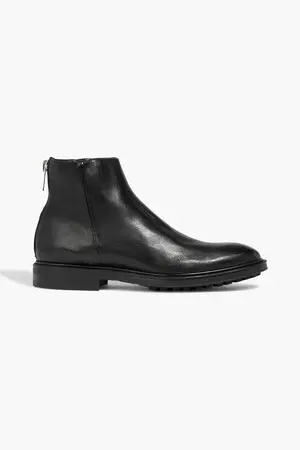 Paul Smith Nik Leather Boots - Black