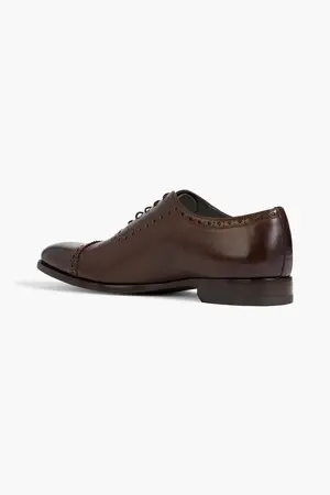 Dunhill Leather Oxford Shoes