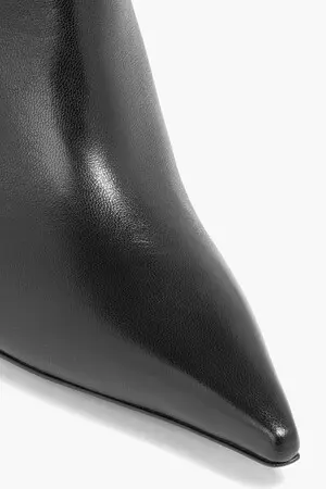 JIMMY CHOO Cycas 80 Leather Ankle Boots