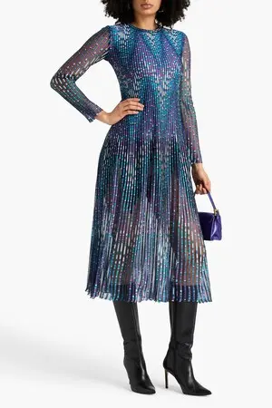 Missoni Jacquard-knit Midi Dress