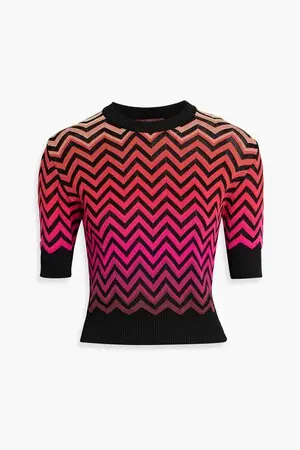 Missoni Crochet-knit Cotton-blend Top