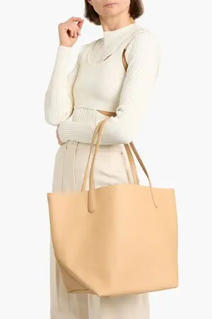 MANSUR GAVRIEL Everyday Small Leather Tote - Sand