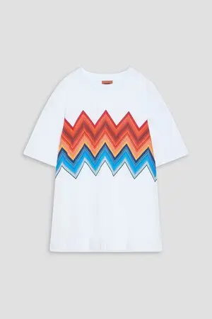 Missoni Printed Cottonjersey Tshirt