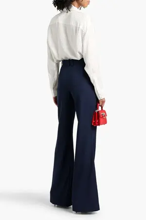 Balmain Wool Flared Trousers