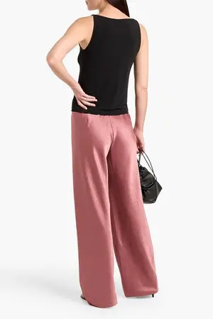 Vince Satin Wide-leg Pants