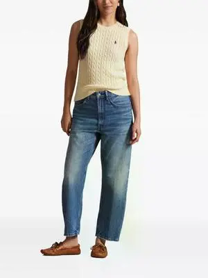 Polo Ralph Lauren Cable-knit Sleeveless Top
