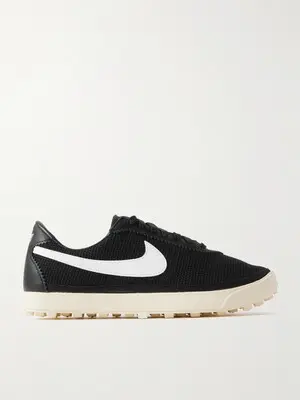 Nike Astrograbber Leather-trimmed Mesh Sneakers
