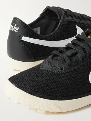 Nike Astrograbber Leather-trimmed Mesh Sneakers