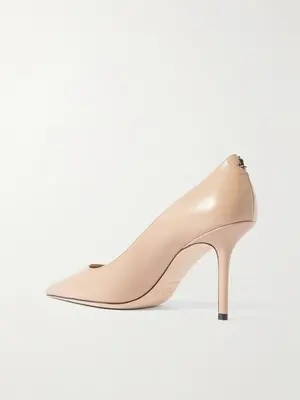 JIMMY CHOO Love 85 Leather Pumps - Neutrals