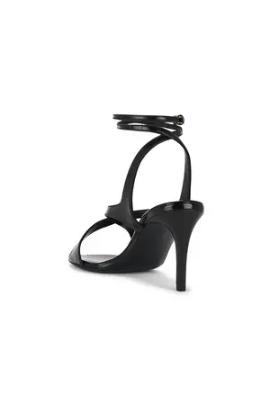 Khaite Liria Ankle Strap 75 Sandal - Black