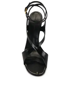 Khaite Liria Ankle Strap 75 Sandal - Black