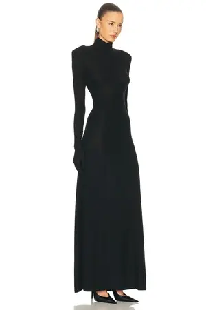 Beaufille Eames Heavyweight Metallic Jersey Dress