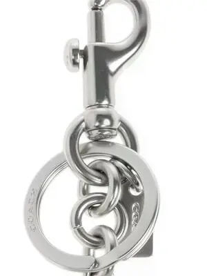 COACH Tabby Bag Charm - Silver