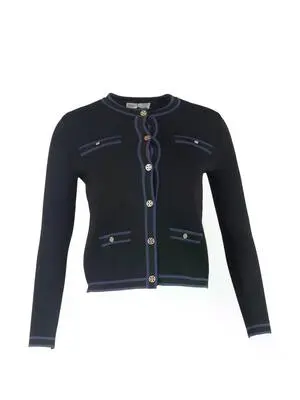 Tory Burch Kendra Button-down Logo Cardigan