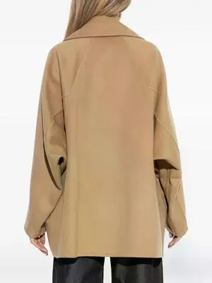 Loewe Double-breasted Coat - Brown