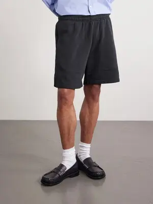 Acne Studios Straight-leg Cotton-jersey Shorts