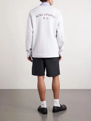 Acne Studios Straight-leg Cotton-jersey Shorts