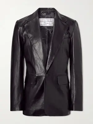 Acne Studios Leather Blazer