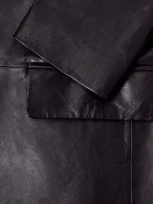 Acne Studios Leather Blazer