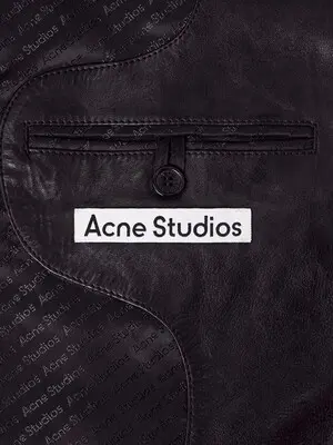 Acne Studios Leather Blazer