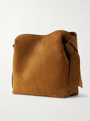 Acne Studios Musubi Suede Shoulder Bag