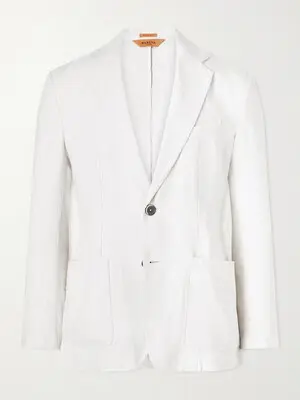 Barena Venezia Herringbone Suit Jacket