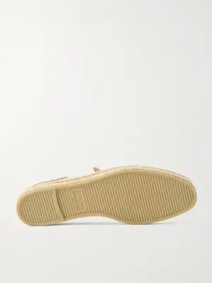 TOM FORD Finn Collapsible-heel Suede Espadrilles - Neutrals