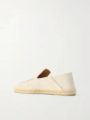 TOM FORD Finn Collapsible-heel Suede Espadrilles - Neutrals