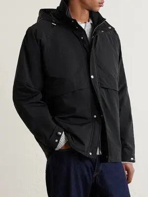 Mr P. Recycled-shell Hooded Jacket