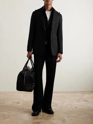 SAMAN AMEL Tailored Single-breasted Blazer
