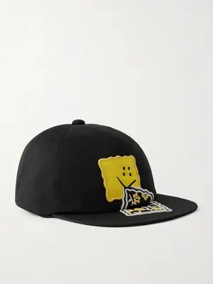 Kapital Chino Logo-embroidered Twill Baseball Cap - Black